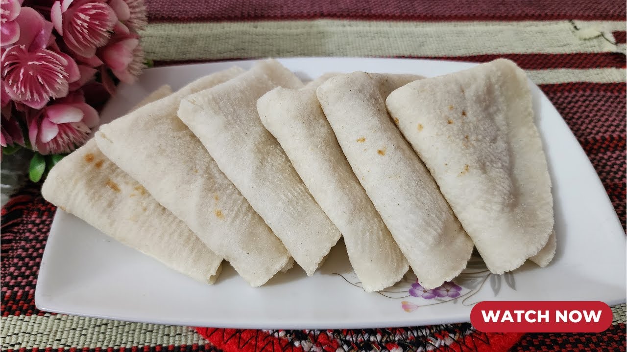 চালের আটার ফুলকো রুটি ও দীর্ঘক্ষণ নরম রাখার টিপস। Soft chaler ruti ...