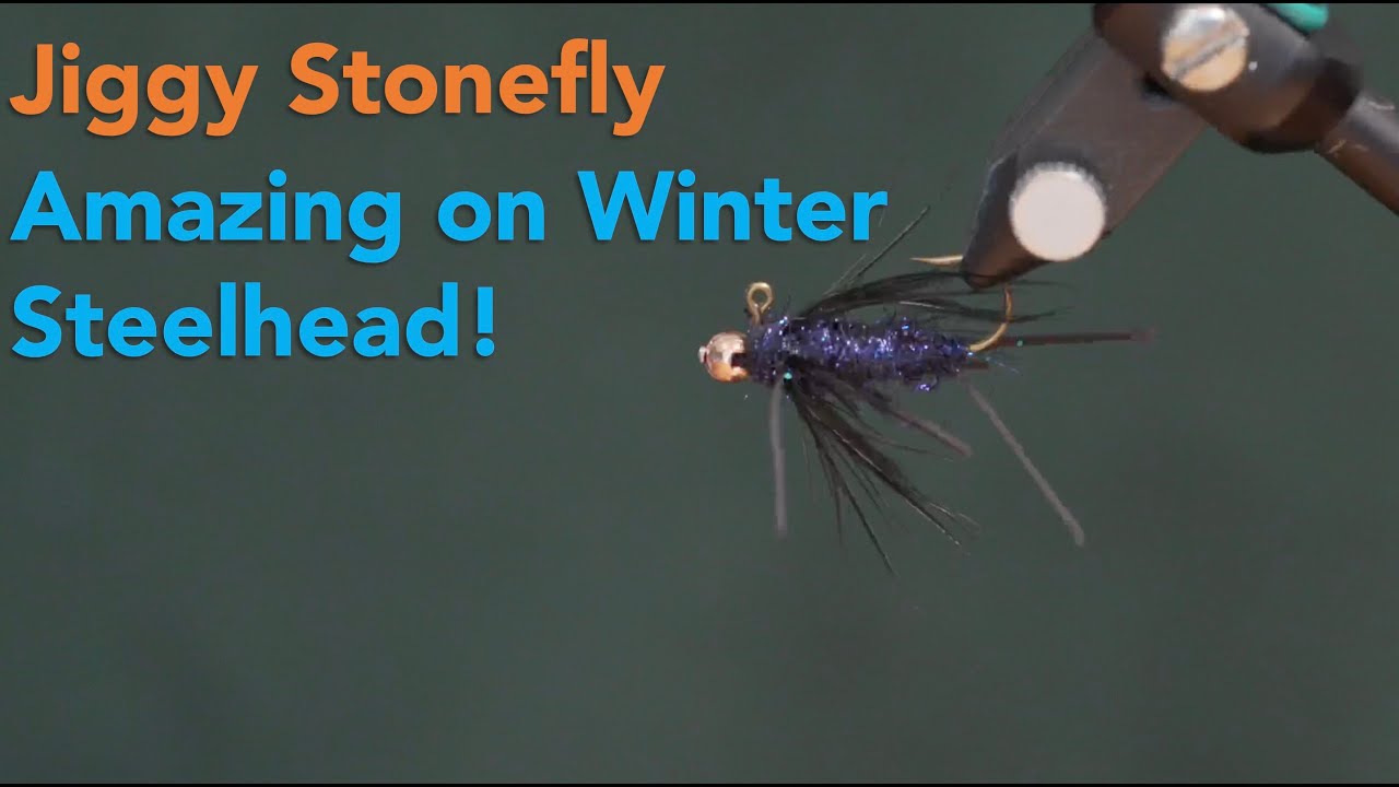 Jiggy Stonefly - Must have fly and float fishing fly! - YouTube