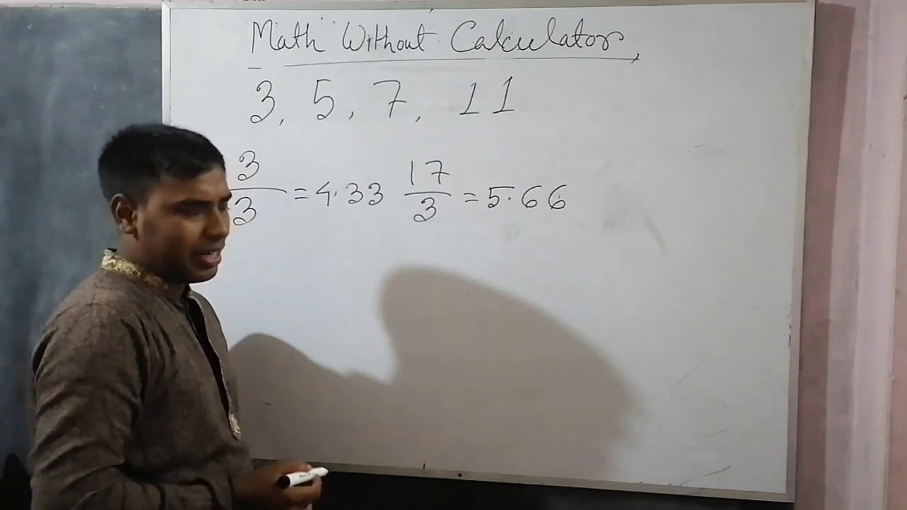 Math Without Calculator - YouTube