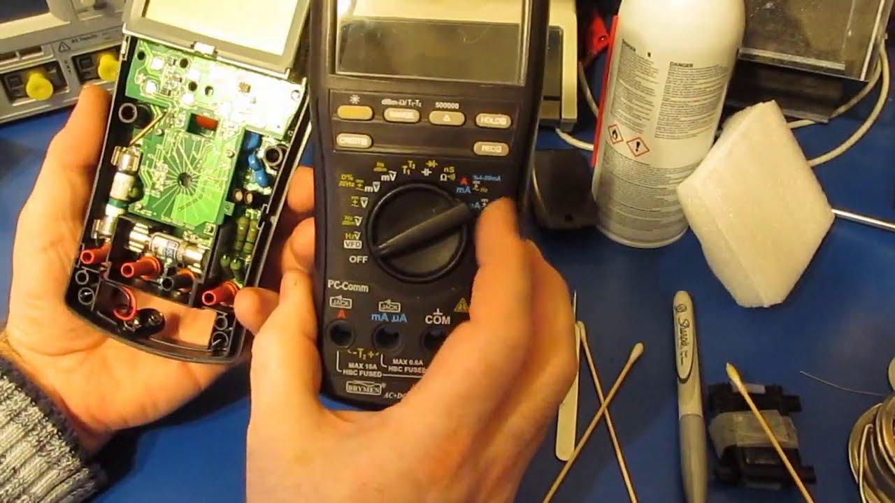 Updates to the Brymen BM869s Backlight Timer - YouTube