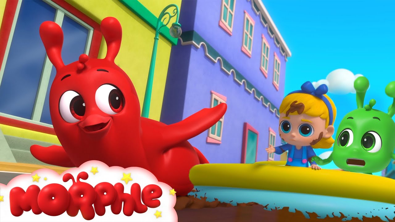Muddy Morphle Race | Morphle 3D | Learn ABC 123 | Fun Cartoons ...