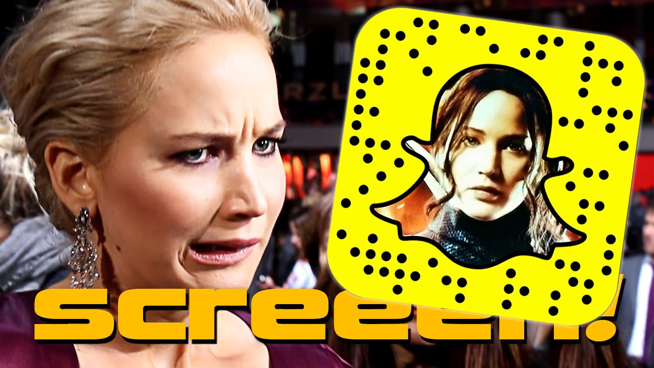 JENNIFER LAWRENCE hasst SNAPCHAT | SCREEEN! #Special - YouTube