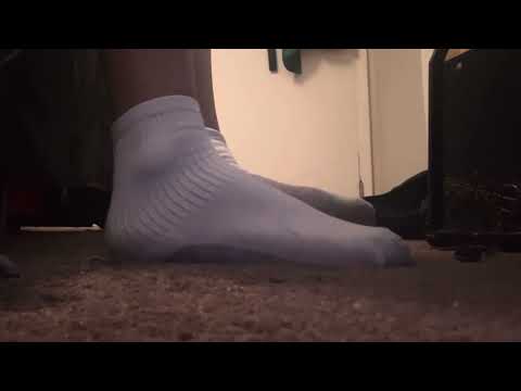 pov: giantess comes from practice and teases you with her sweaty feet