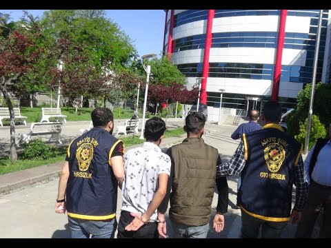 Adıyaman'da motosiklet hırsızları adliyeye sevk edildi