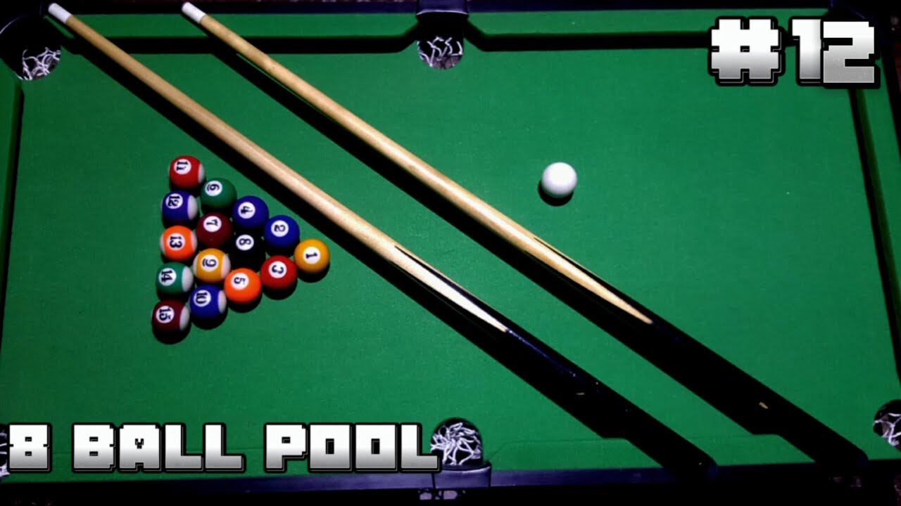 Mini 8 ball pool with my little brother |level gameplay ...