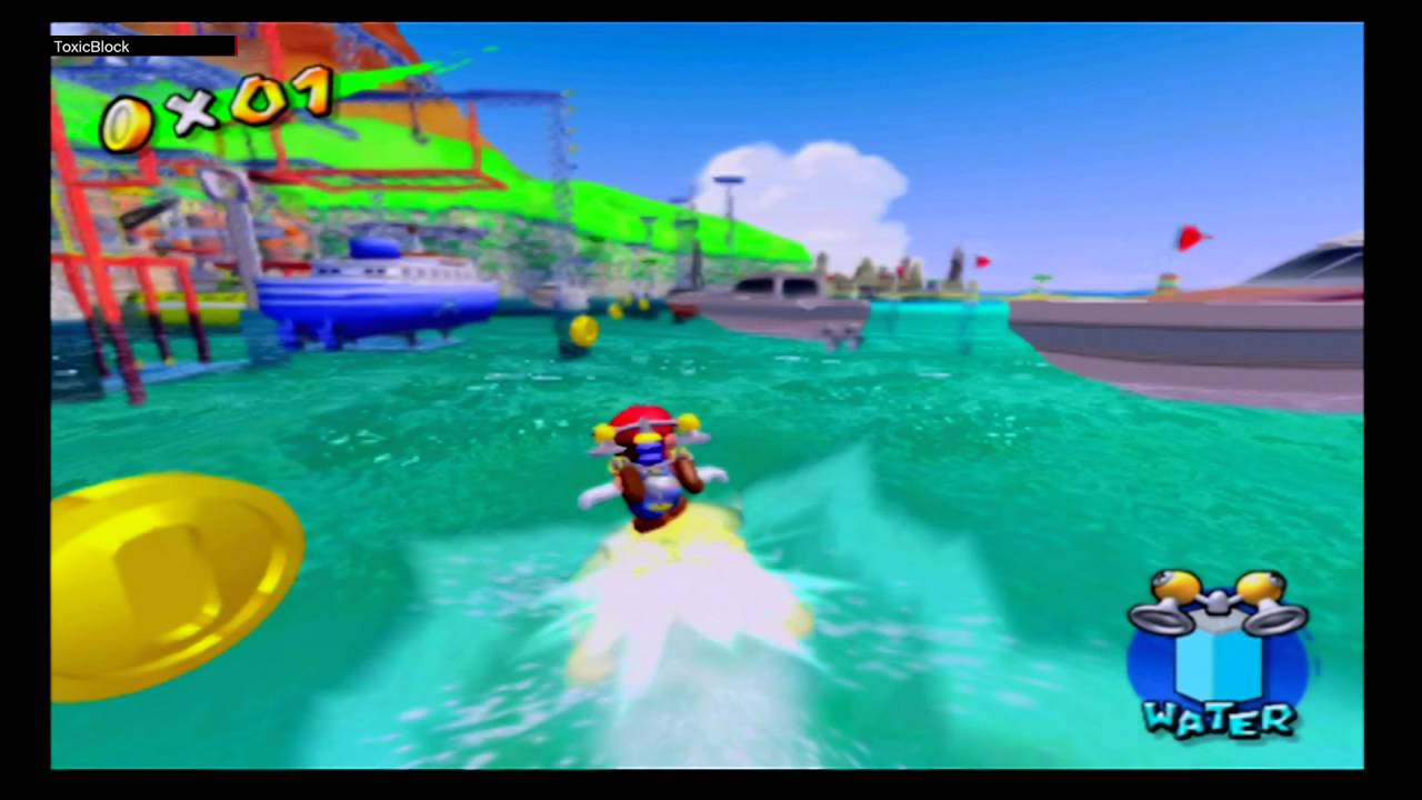 Super Mario Sunshine Guia - Puerto Expresso - Episodio 2 - ¡Calamar ...