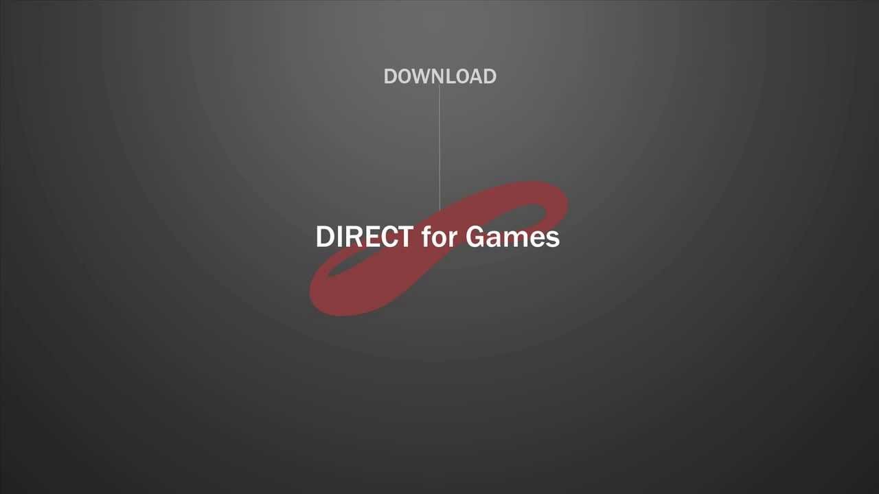 DIRECT for Games - YouTube