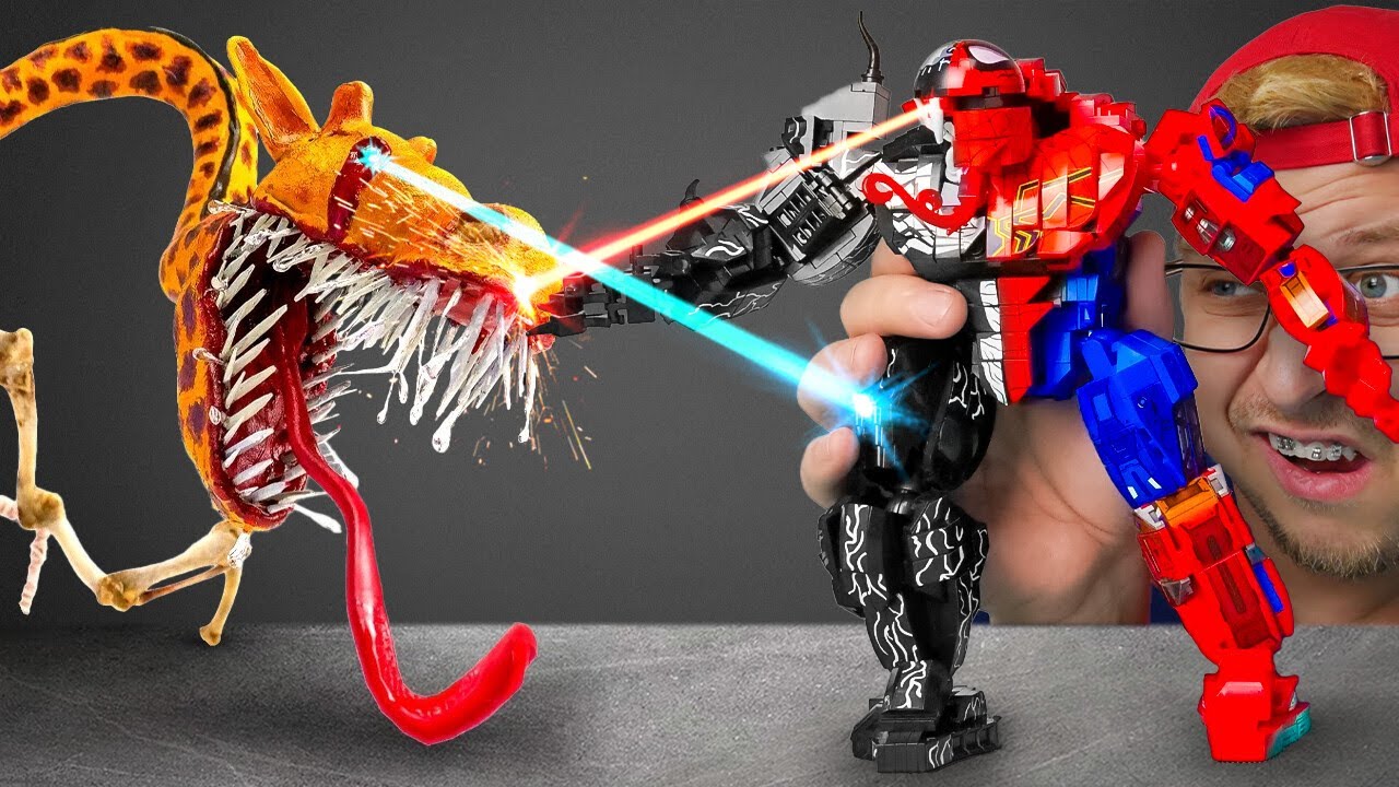 *Novo* Venom Homem-Aranha vs Mutante Zoochosis 💥 | Essa Batalha Foi ...
