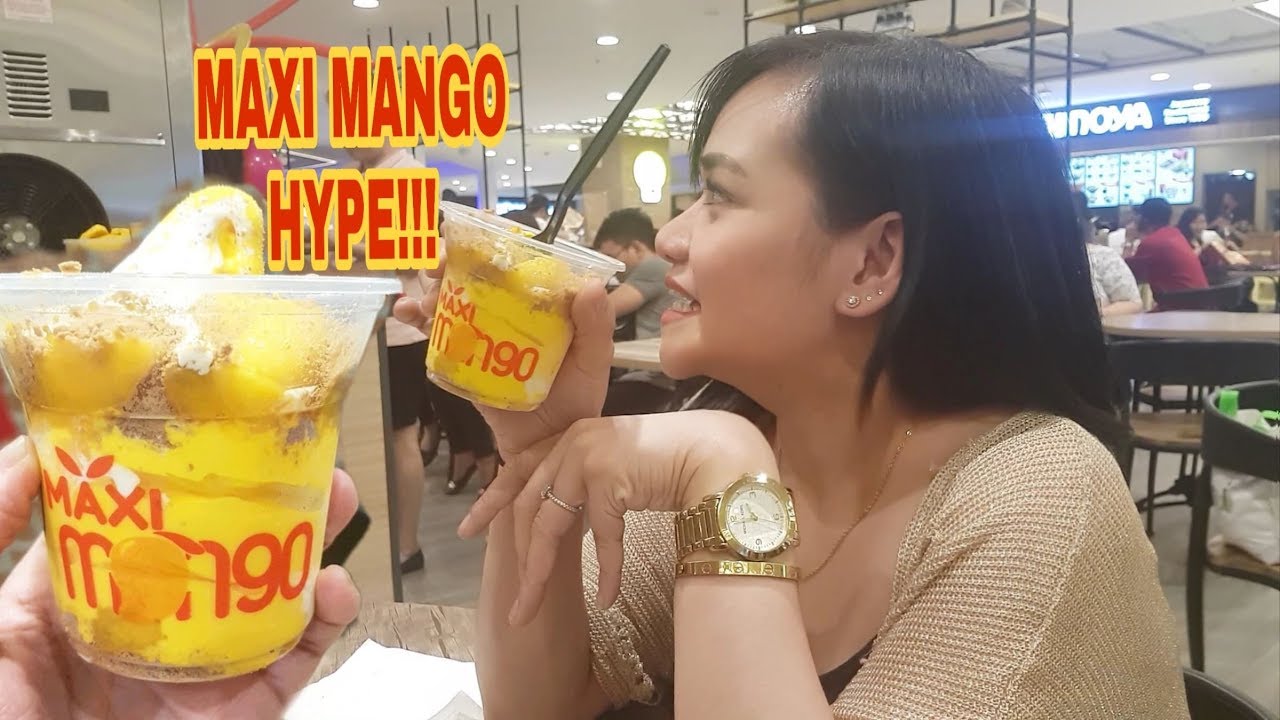 Maxi Mango Hype! Sulit at Masarap ba??? | Justin Mariel - YouTube