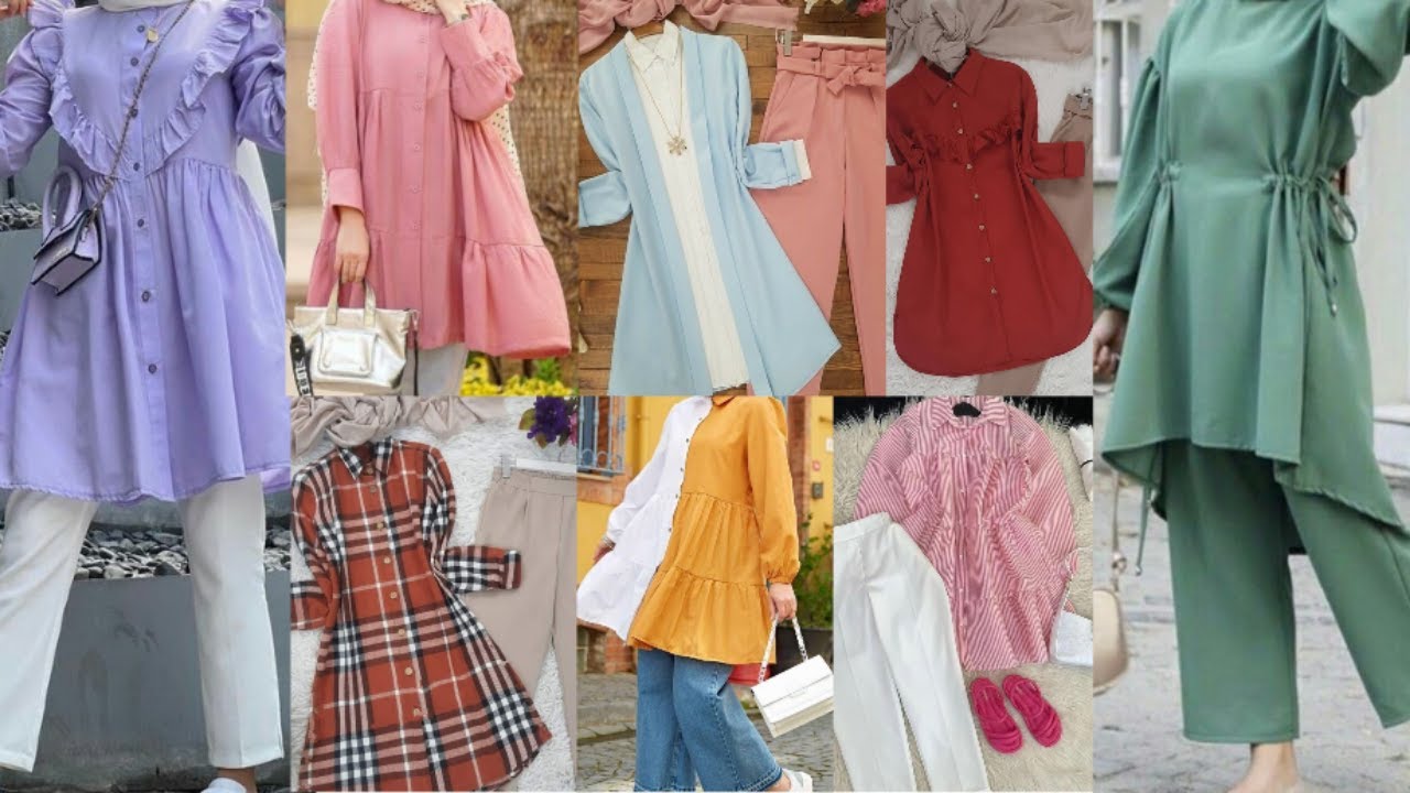 New beautiful top design for Muslim girls||Beautiful top designs for ...