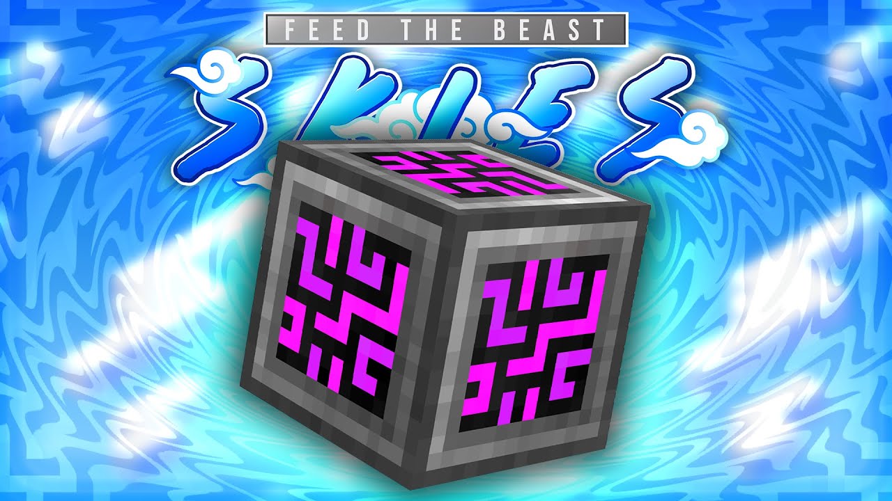 Minecraft FTB Skies | CUSTOM DRAWERS, PURPLE DECOR & REFINED STORAGE ...