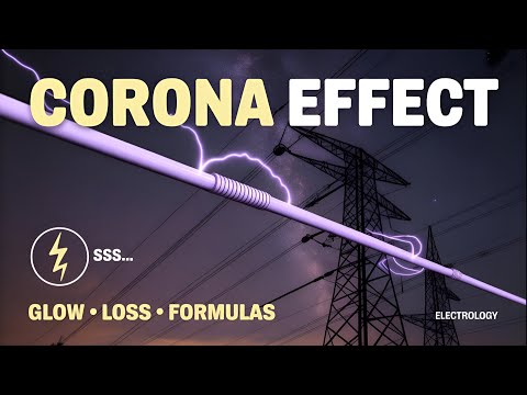 Corona Effect in Overhead Transmission Lines | Theory, Formula, Advantages & Reduction Methods