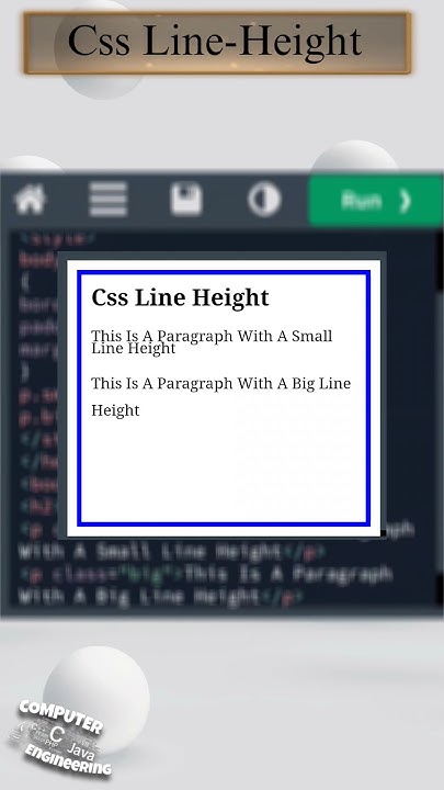 𝐂𝐬𝐬 𝐋𝐢𝐧𝐞-𝐇𝐞𝐢𝐠𝐡𝐭 | #text #height #big #small #css #style #html #html5 # ...