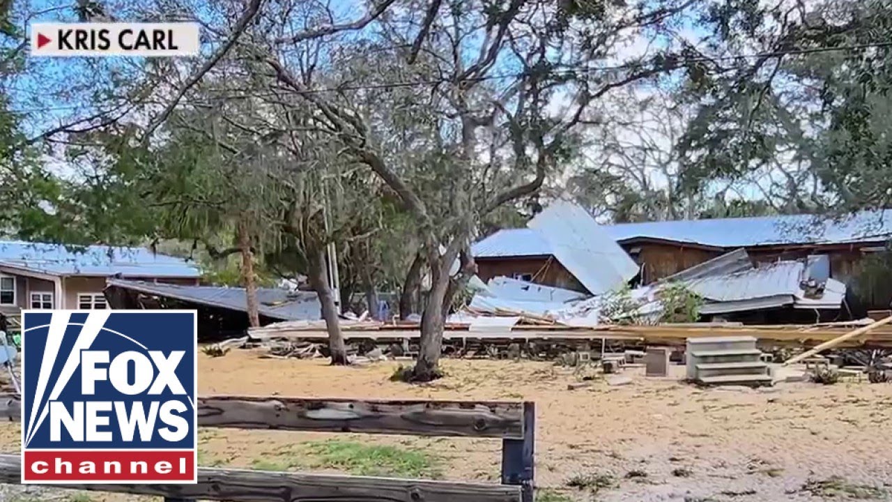 Florida town 'wiped off the map' by Hurricane Helene - YouTube