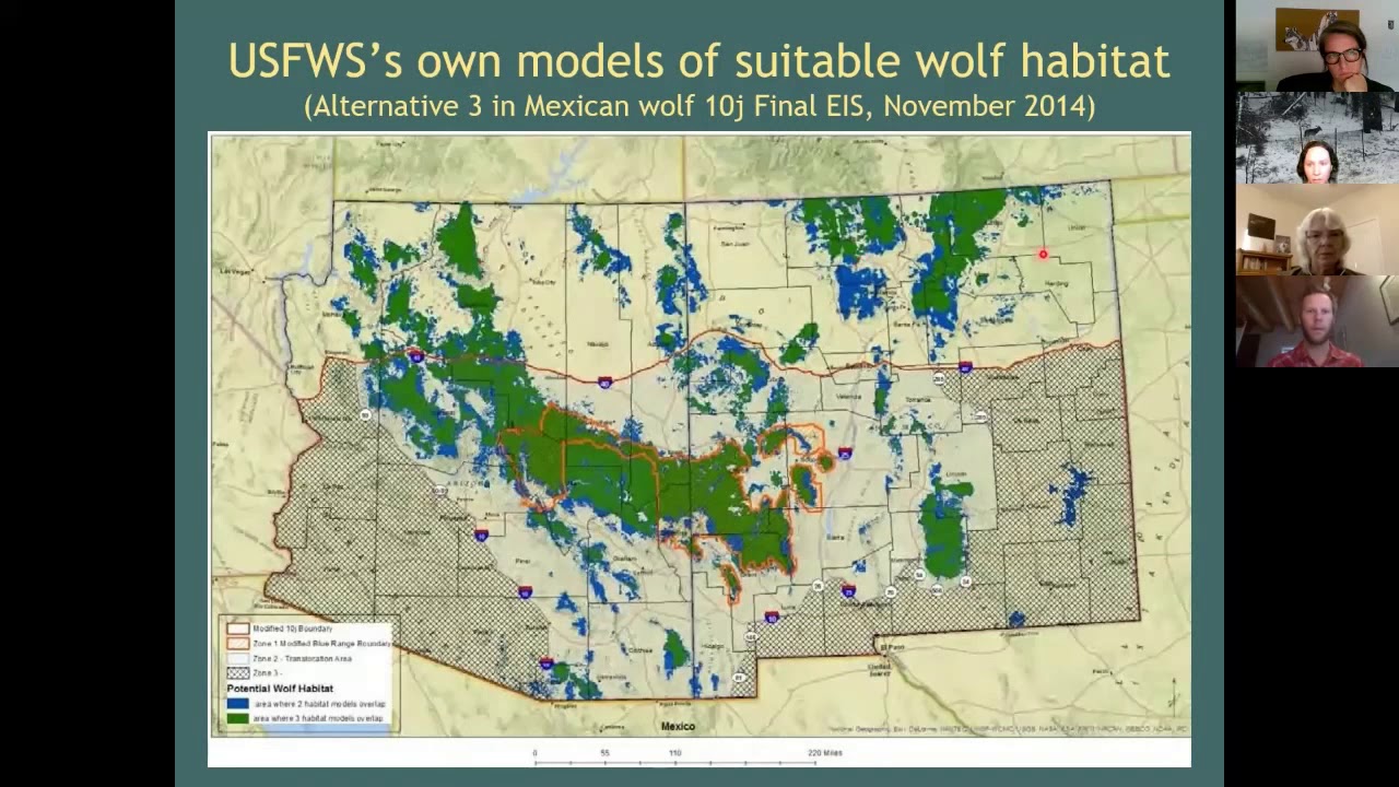Suitable Lobo Habitat Presentation by Emily Renn, Grand Canyon Wolf ...