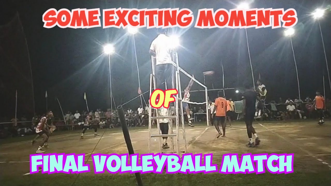Some exciting moments of Volleyball final match - YouTube