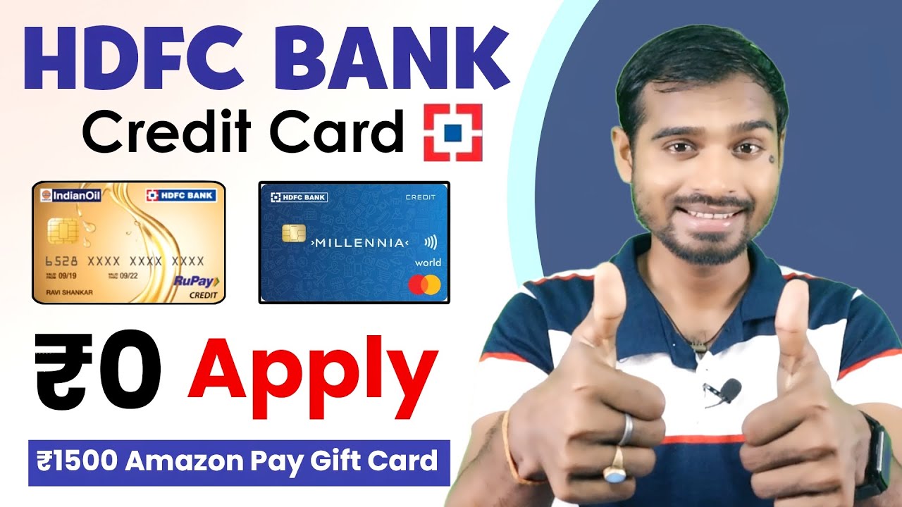 HDFC bank credit card apply Free instant Approval | How to apply hdfc ...