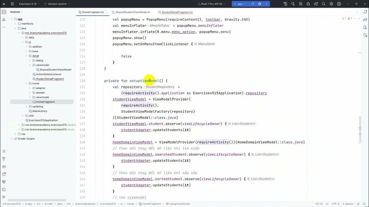 Android: Chia sẻ dữ liệu giữa các fragment sử dụng ViewModel - YouTube