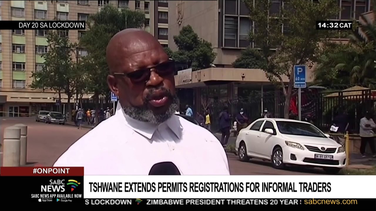 Tshwane extends application of informal trading permits - YouTube