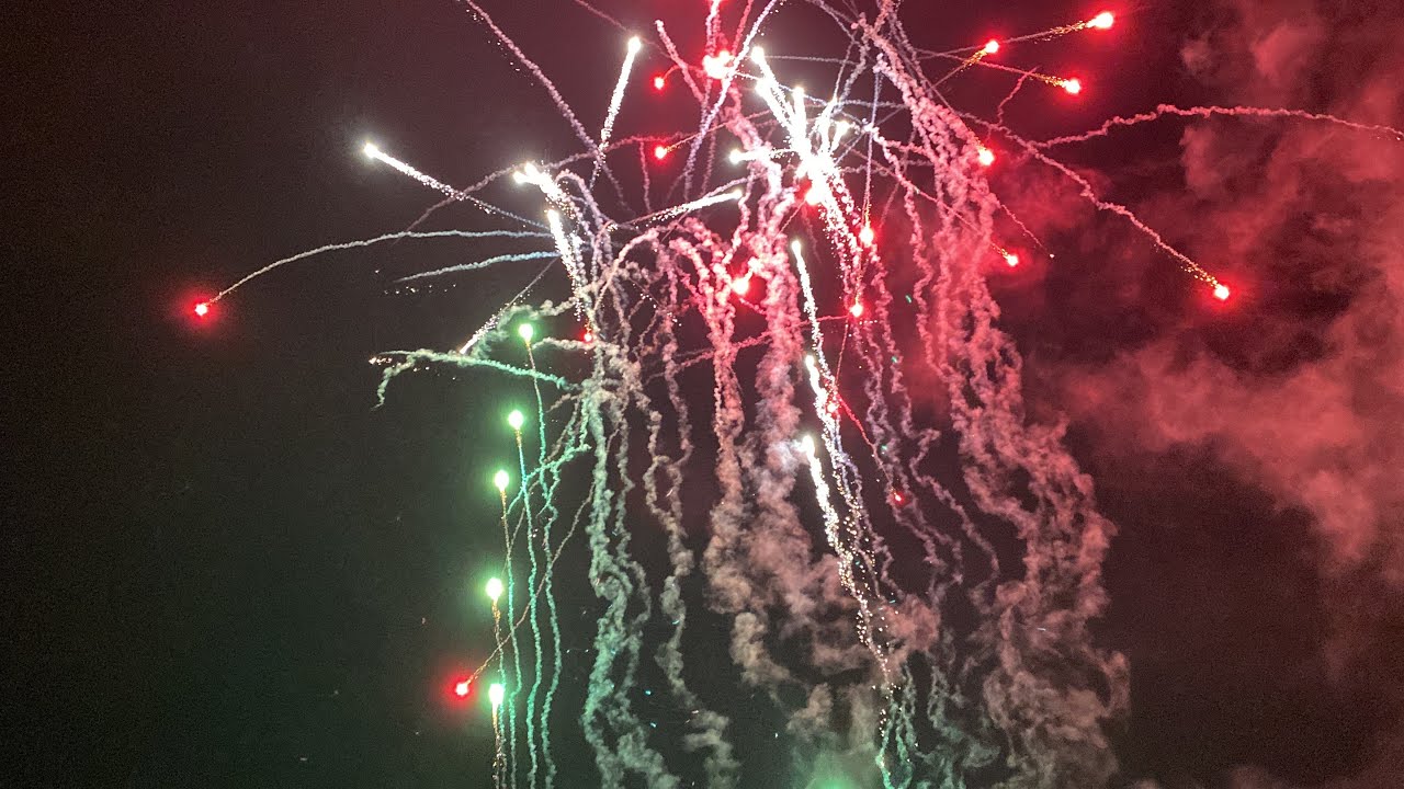 Alice’s first fireworks display - YouTube