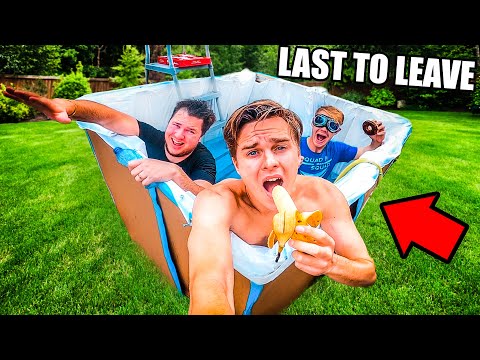Last To Leave DIY Hot Tub Wins Challenge