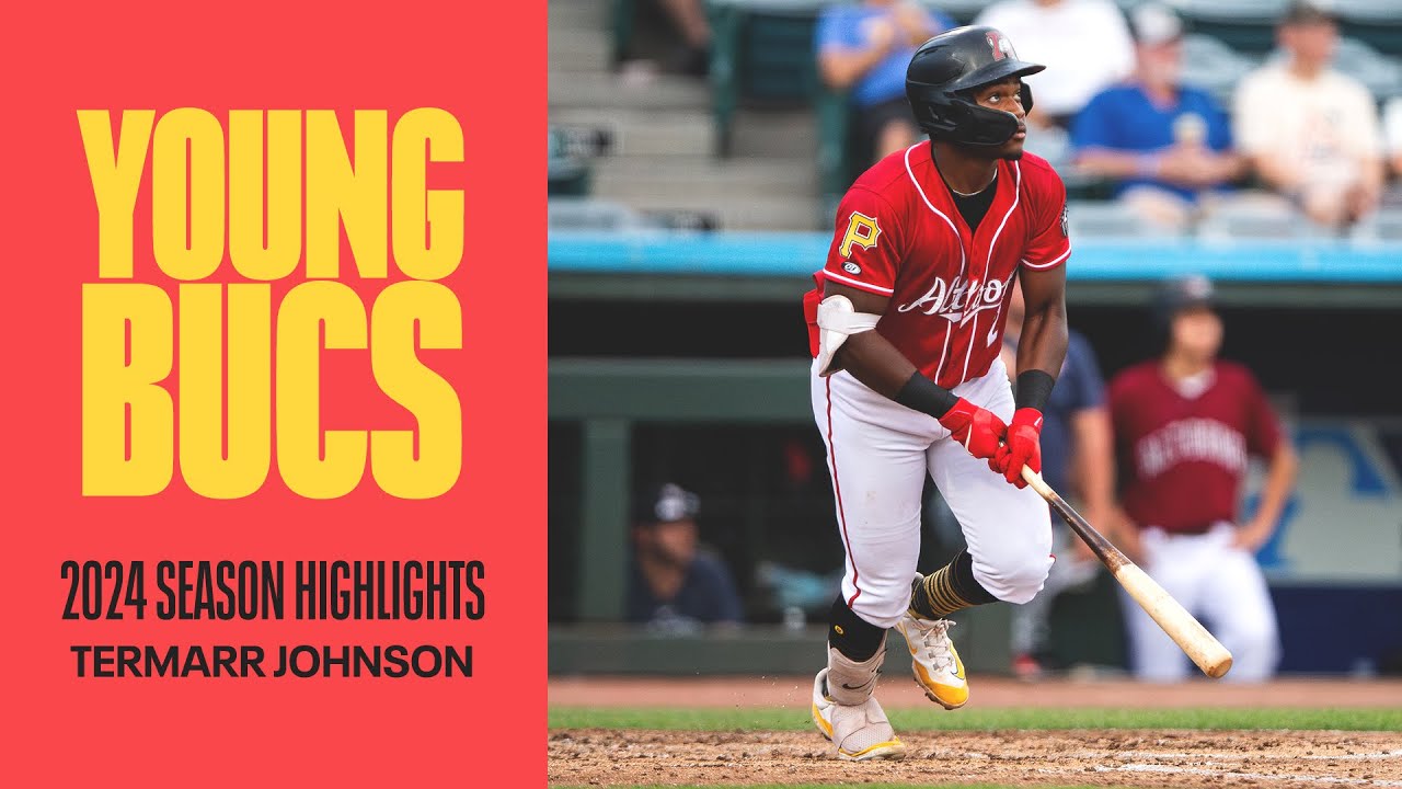 No. 3 Prospect Termarr Johnson's 2024 Season Highlights | Pittsburgh ...