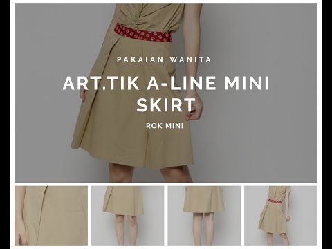 Model Rok Mini Modern Terbaru | A LINE MINI SKIRT