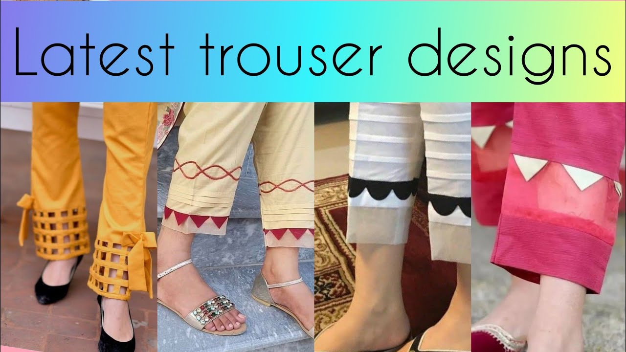 New Trouser Design | Latest trouser design | Trouser ke design - YouTube