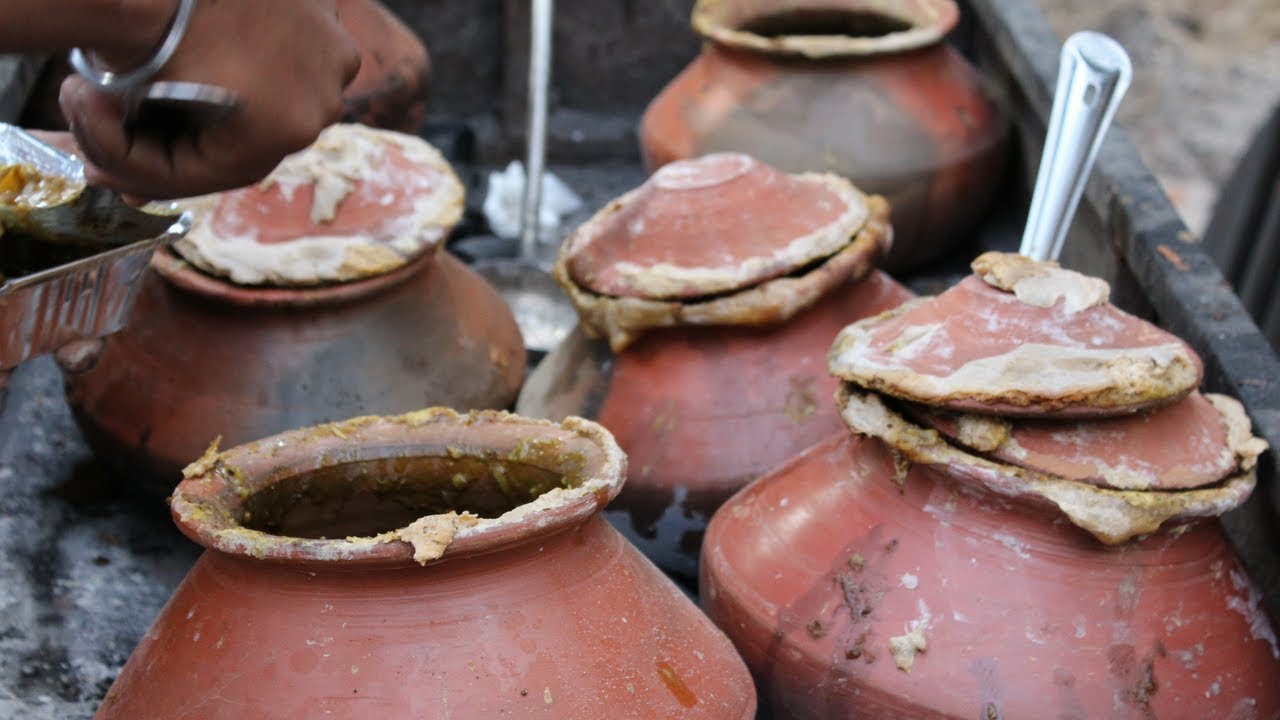 Champaran meat rural (village) style meat in Delhi, Janakpuri - YouTube