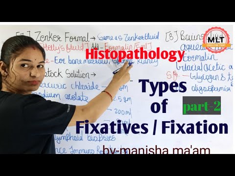 Fixatives and Fixation || Part-2 Types of Fixatives/Fixation ...