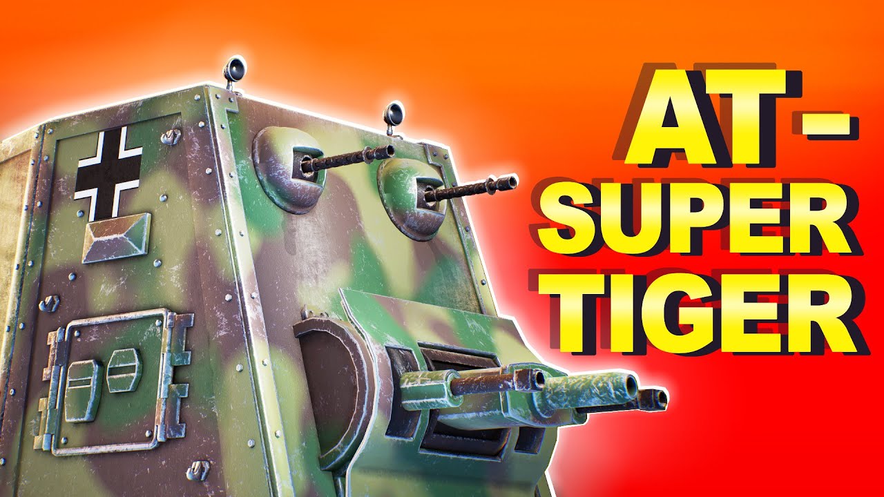 AT-Super Tiger The Unknown Wonder Weapon #shorts #April1 #AprilFool ...