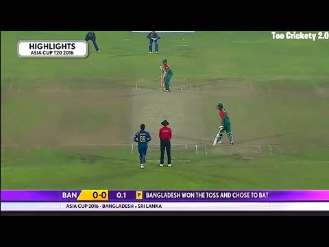 Sri Lanka vs Bangladesh - Asia Cup 2016 | Highlights