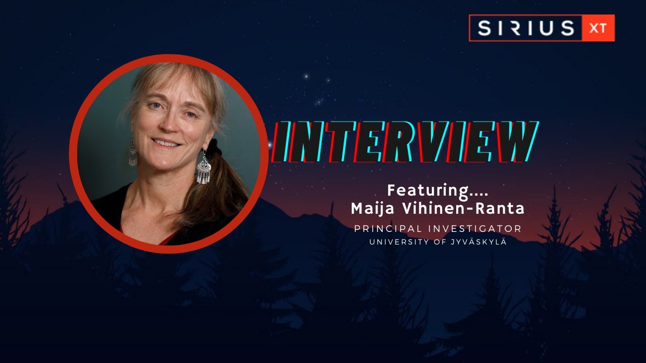 SiriusXT interviews Maija Vihinen- Ranta, University of Jyväskylä - YouTube