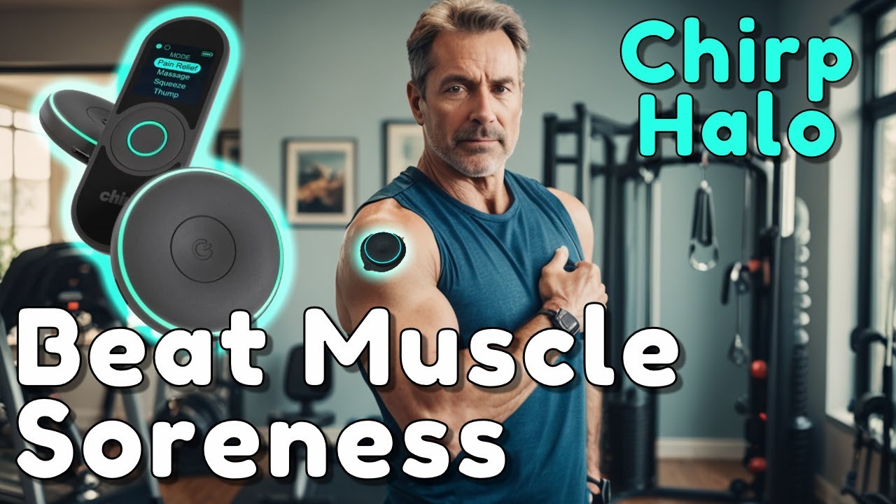 Chirp Halo: Beat Muscle Soreness with the Power of TENS + EMS ...