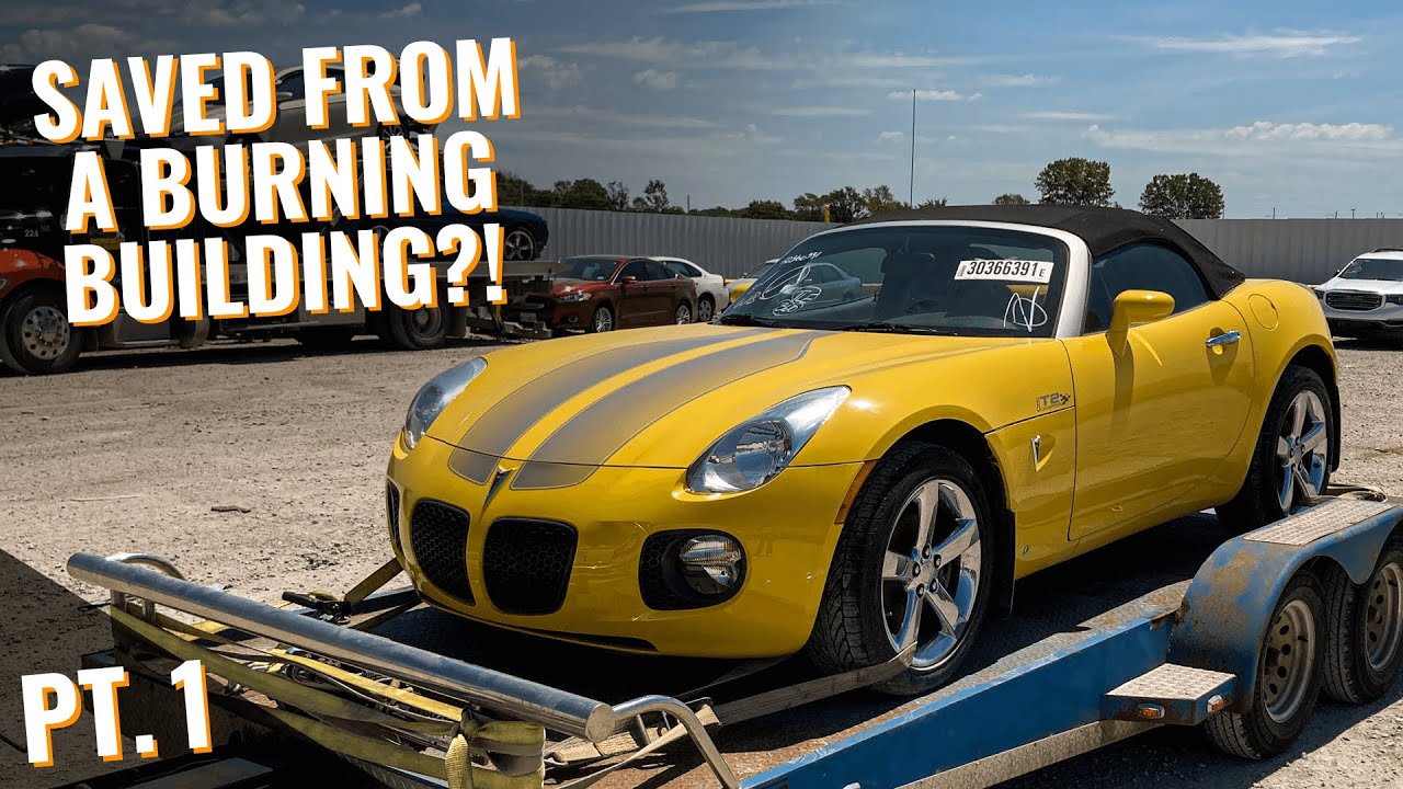 Our First Burn Car is Only 1 of 88 🔥 Pontiac Solstice GXP SCCA T2 ...