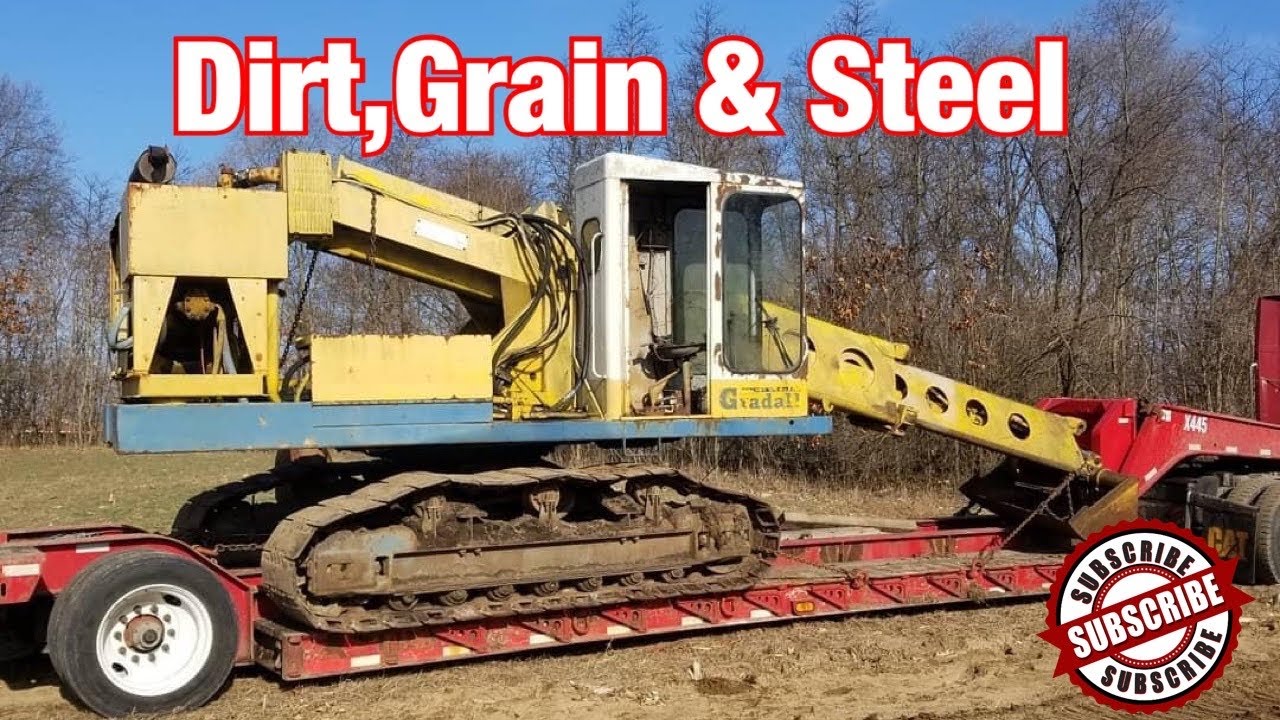 Vintage 371 Detroit Powered Gradall G600 Travels Under Its Own Power ...