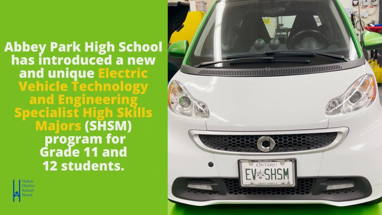 New Electric Vehicle Specialist High Skills Major Program at Abbey Park ...