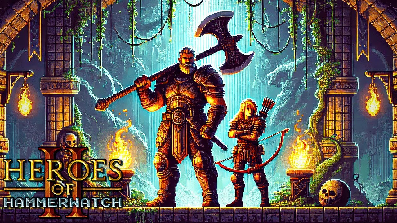 First Multiplayer Run in Heroes of Hammerwatch 2 - YouTube