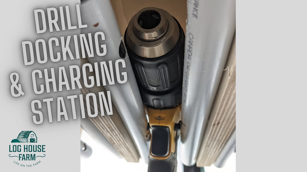 DIY Drill Station - ONE OF A KIND Charging and Docking for your Drills ...
