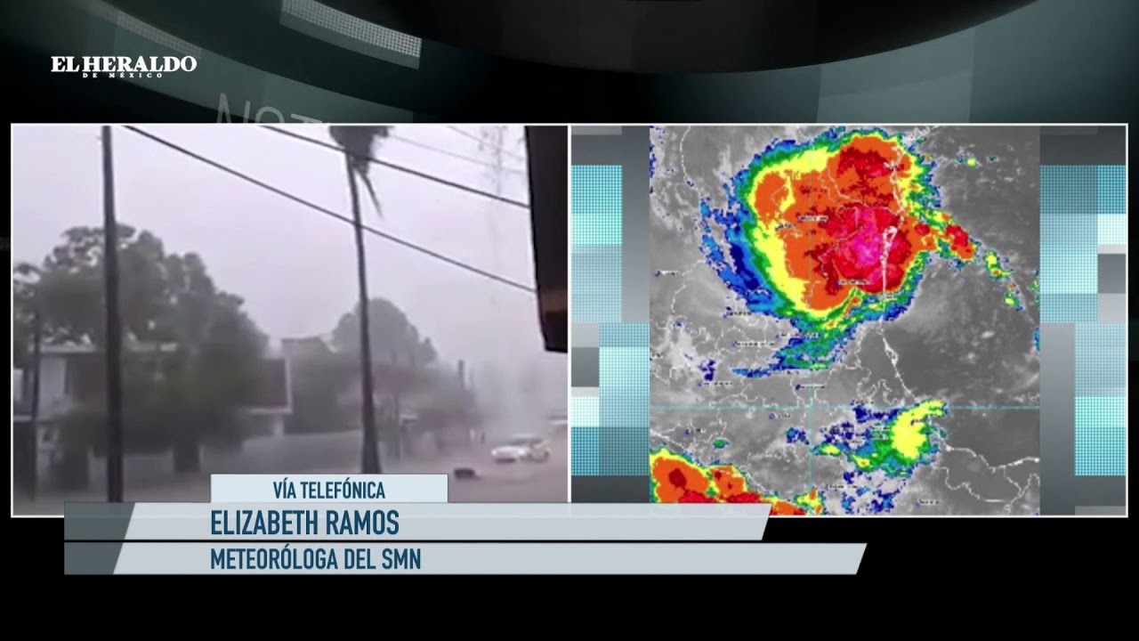 Así afectará tormenta tropical "Fernand" a México: meteoróloga - YouTube