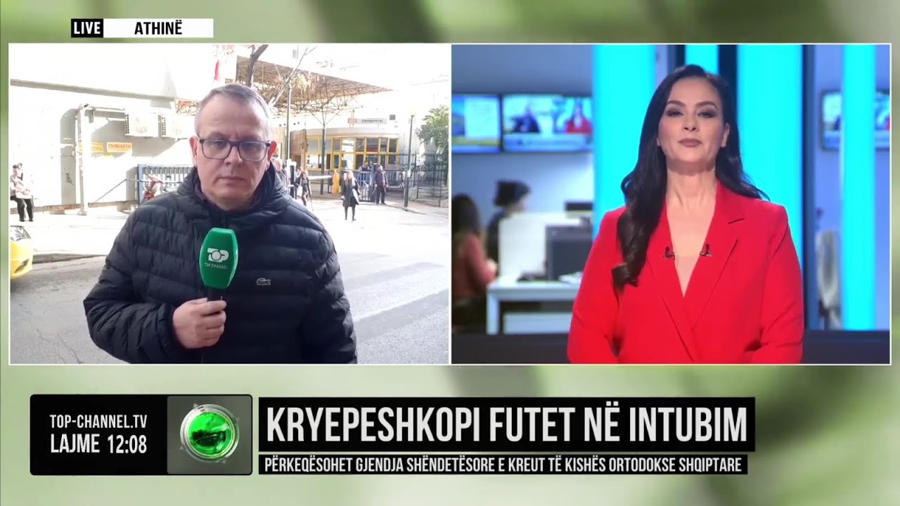 Top Channel/ Kryepeshkopi në intubim, përkeqësohet gjendja e kreut të ...