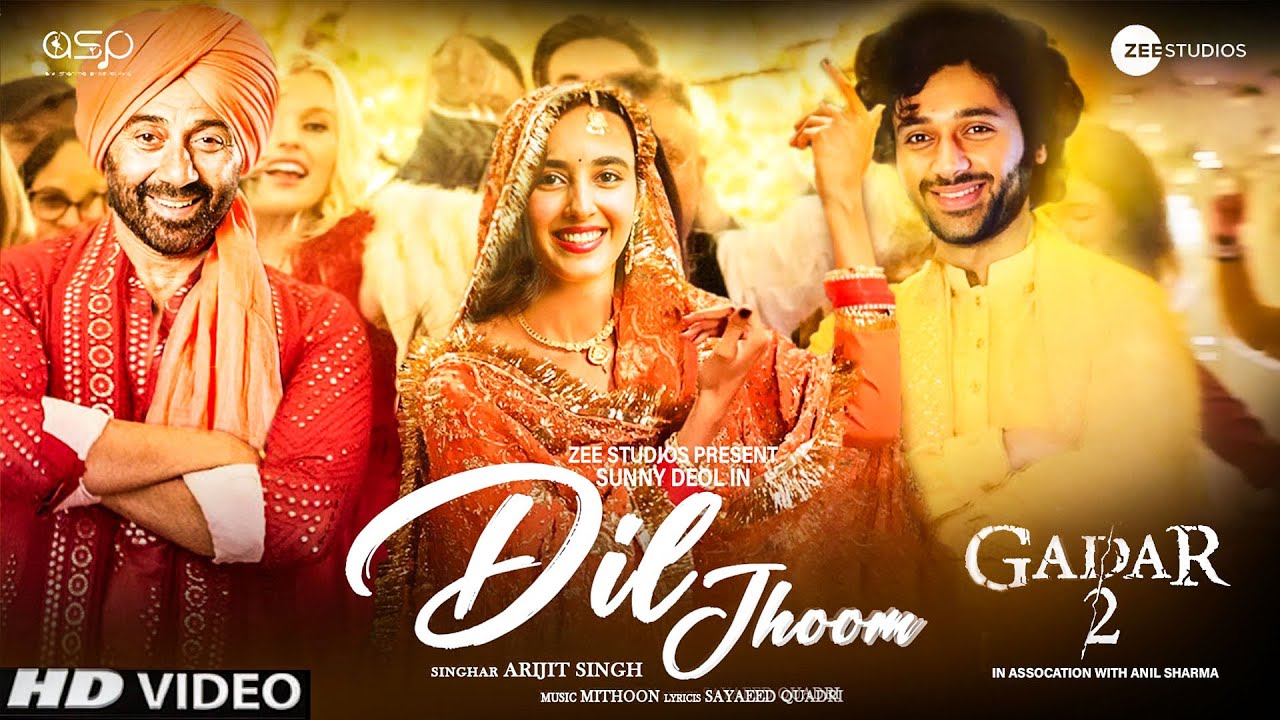 Gadar 2 Song Dil Jhoom | Sunny Deol | Utkarsh Sharma | Ameesha P ...