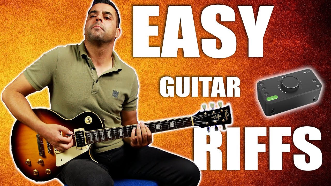TOP 10 Easy Guitar Riffs to Rock Your World! - EVO 4 - YouTube