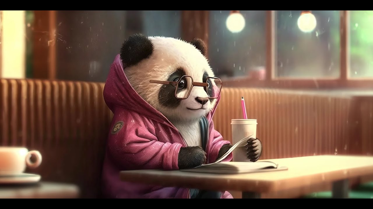 Lofi Panda Chillout Coffee: Calming Beats to Begin Your Day on a ...