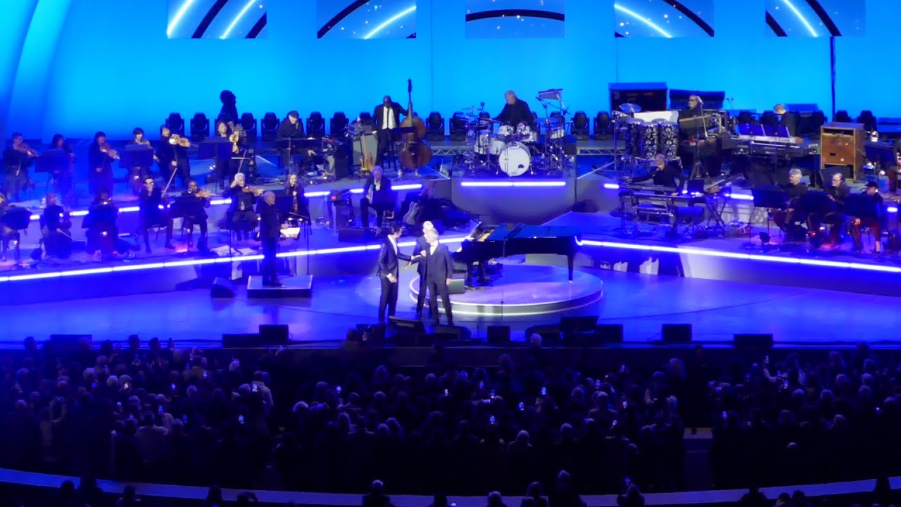 David Foster 75th Birthday Hollywood Bowl Concert Andrea Bocelli Los ...