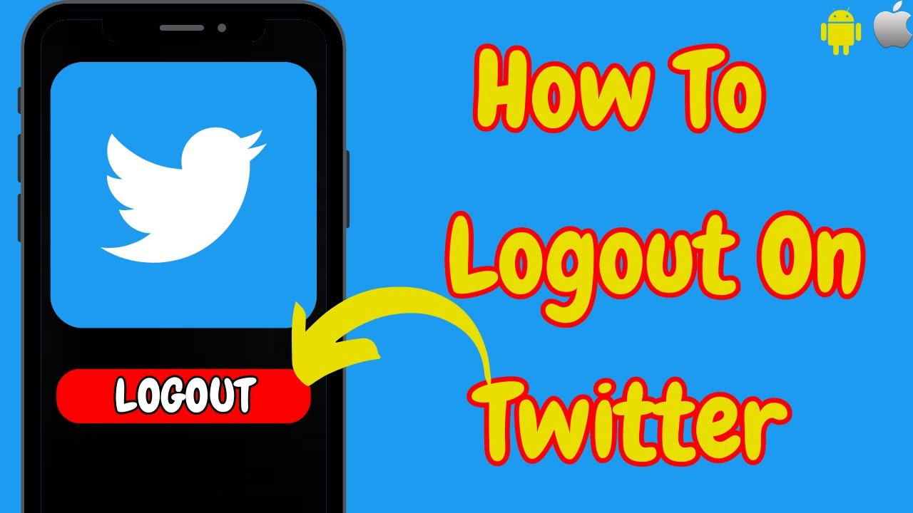 How To Log Out Twitter Account | twitter logout - YouTube