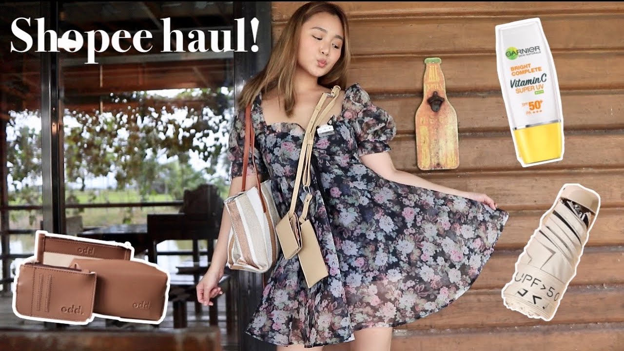 My shopee summer must-haves! What’s in my vacation bag - YouTube