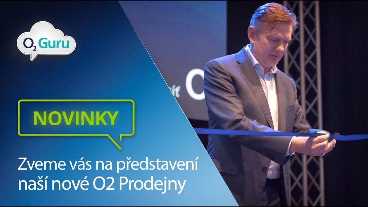 O2 Guru TV: Zveme vás na představení nové O2 Prodejny - YouTube