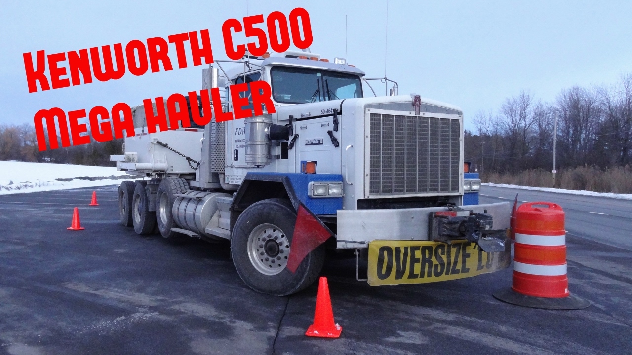Kenworth C500 Mega Hauler - YouTube