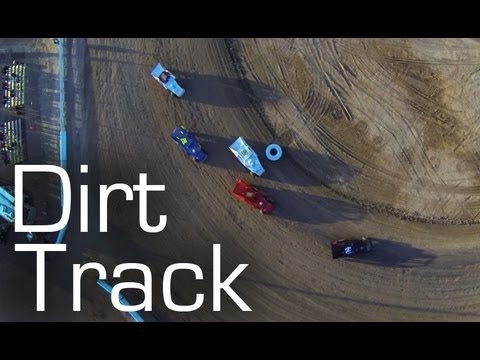 Dirt Track Racing Aerials - RCTESTFLIGHT - YouTube